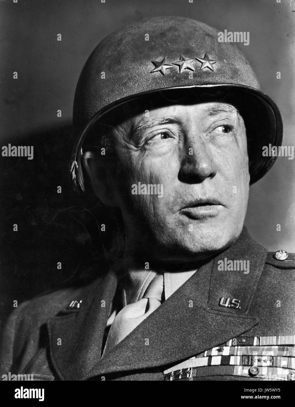 George S Patton 01 Stock Photo - Alamy