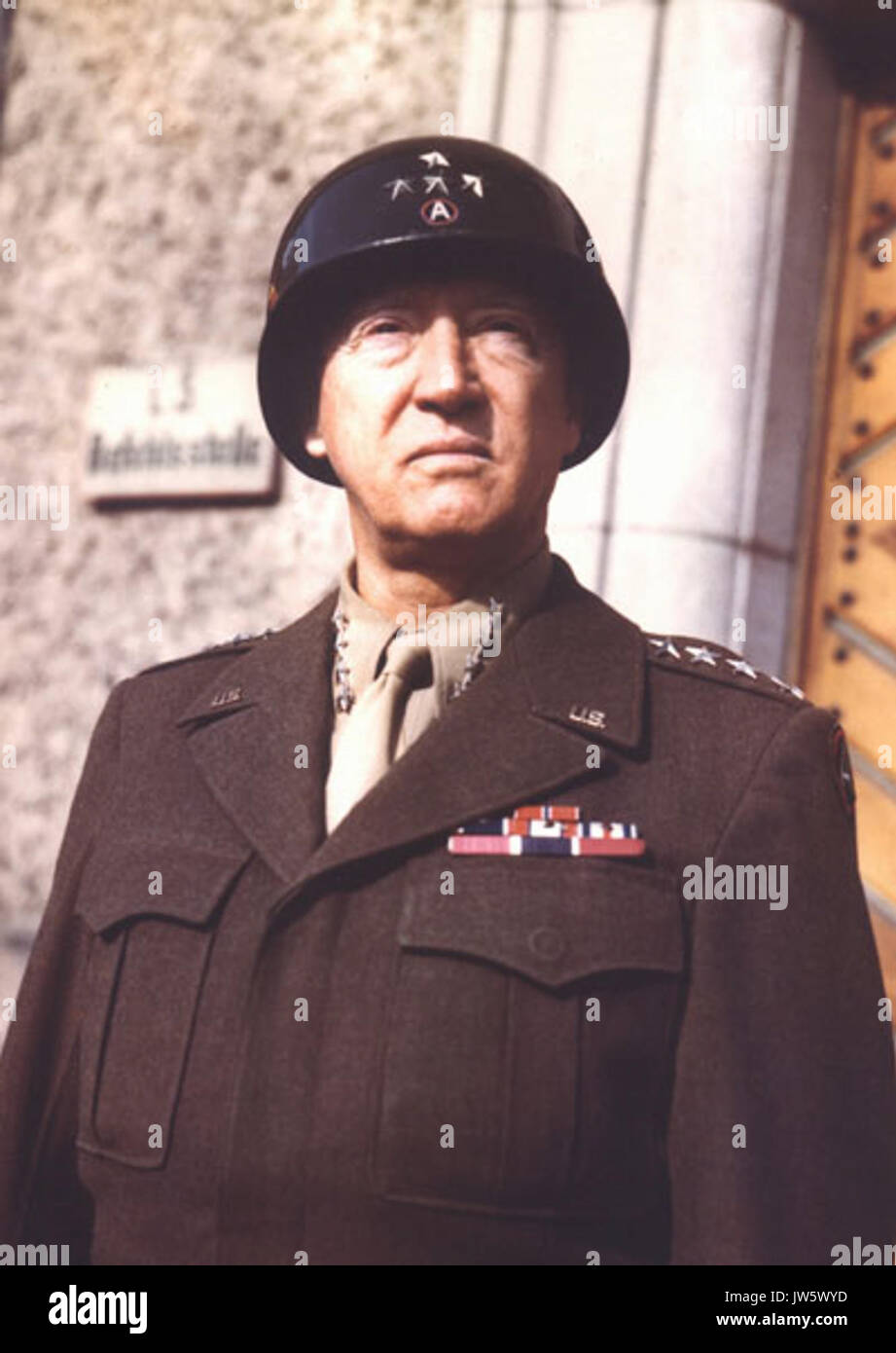 George S Patton 14 Stock Photo - Alamy