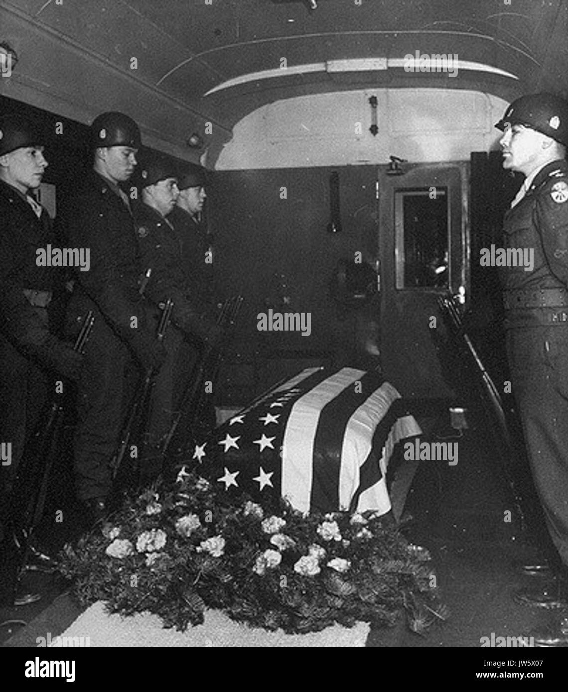 General patton funeral hi-res stock photography and images - Alamy