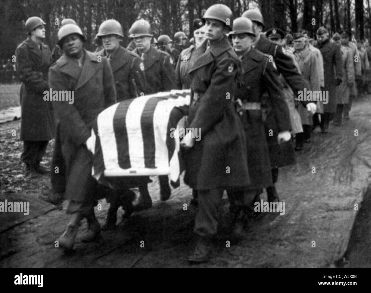 Funeral of General Patton Stock Photo - Alamy
