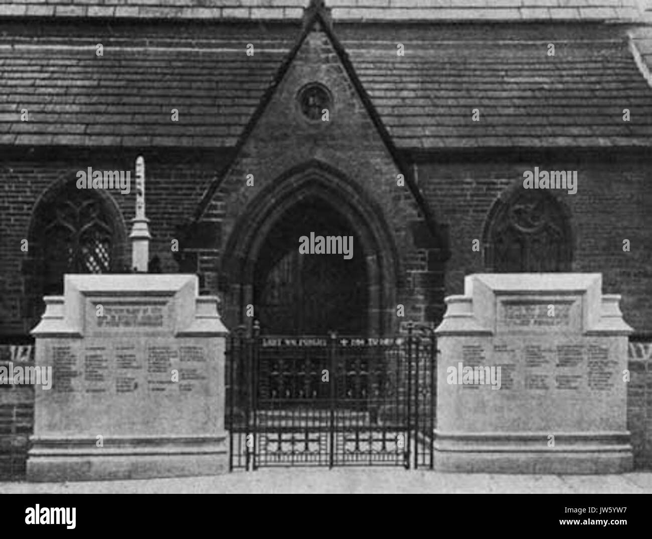 St Matthew Bankfoot before 1945 Stock Photo - Alamy