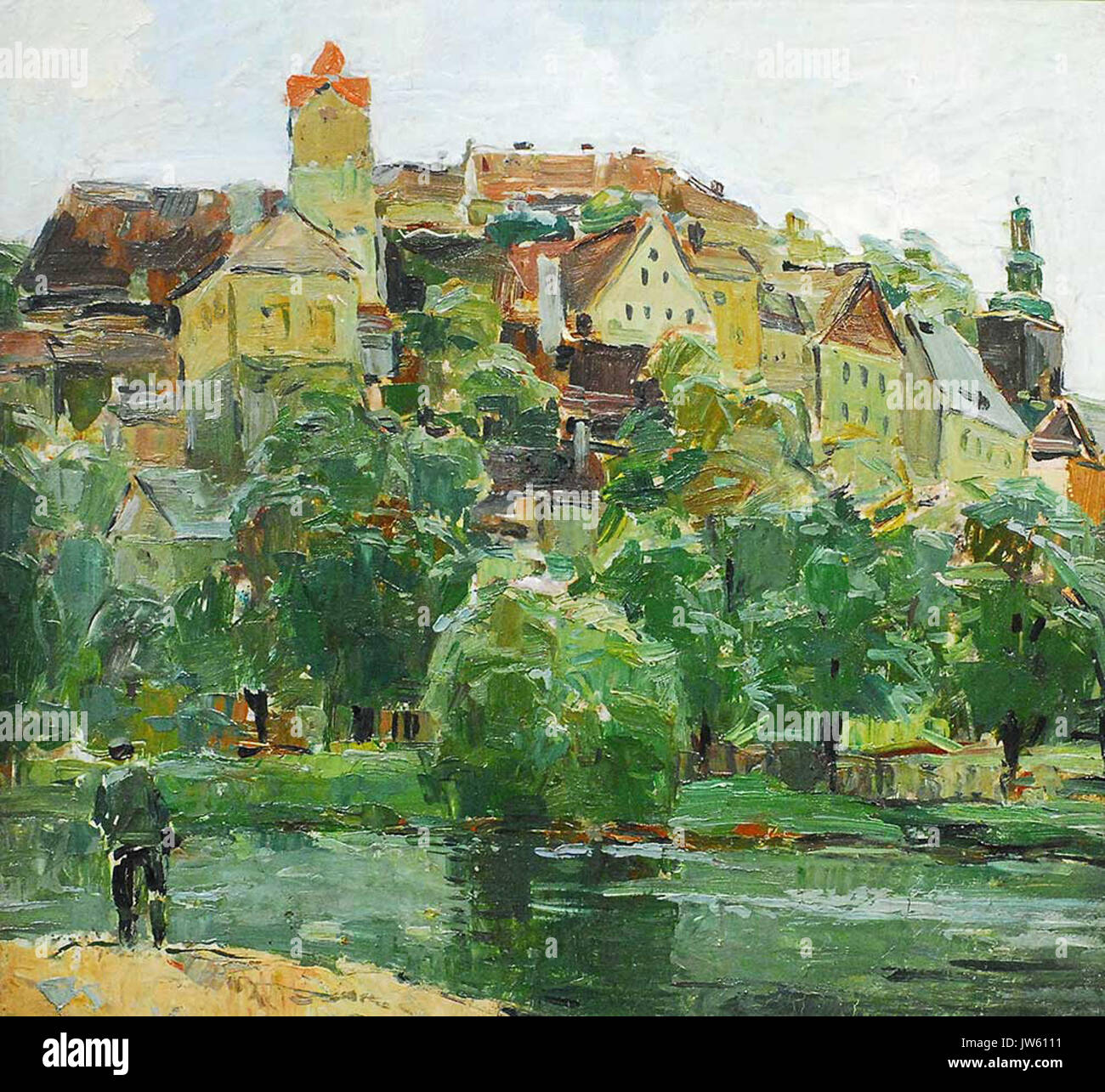 August Rieger Grinzing Stock Photo - Alamy