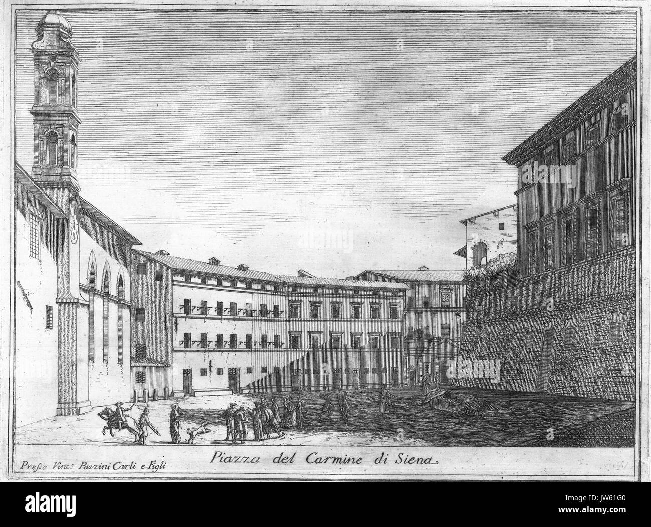 Piazza del carmine hi-res stock photography and images - Alamy