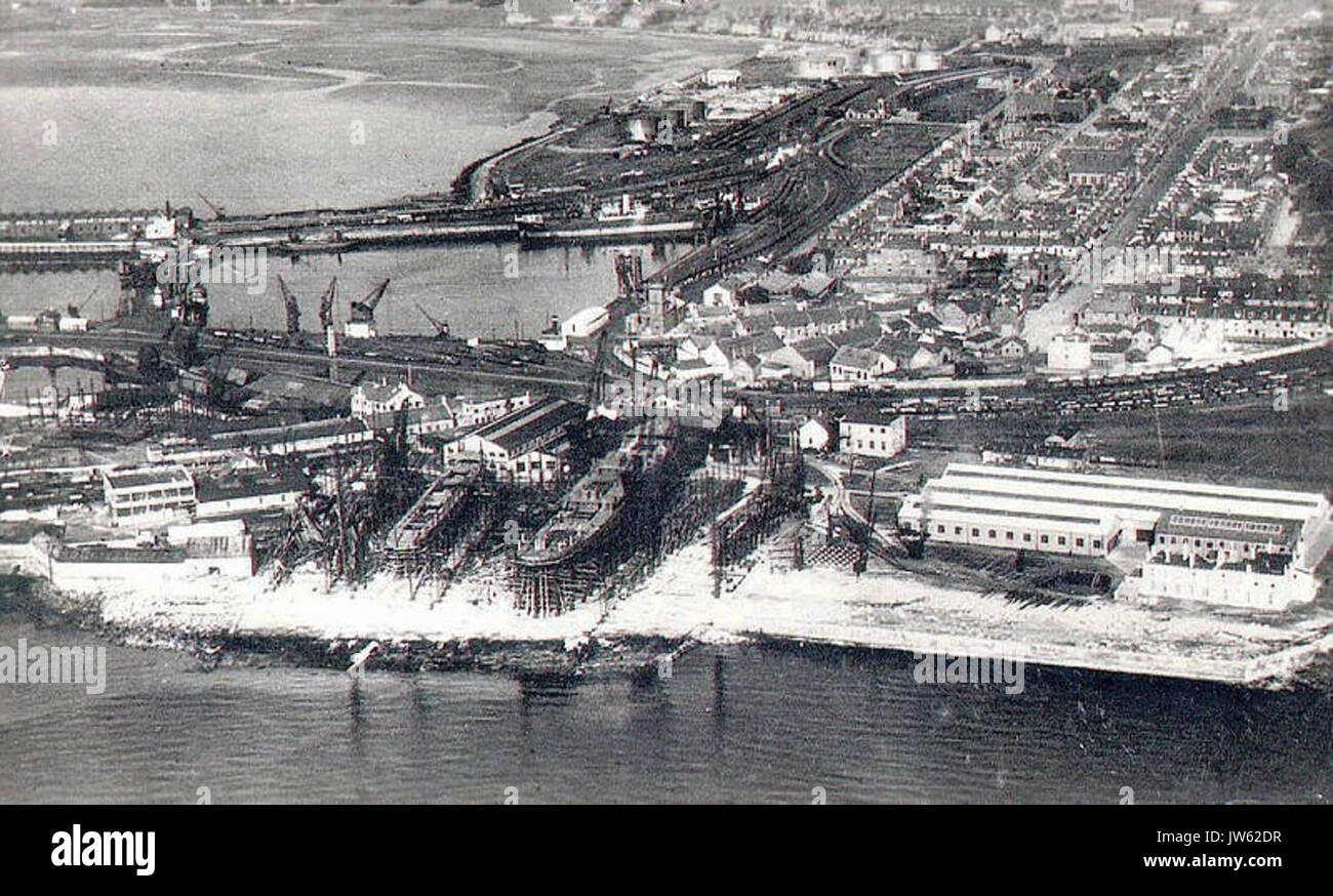 Map of ardrossan hi-res stock photography and images - Alamy