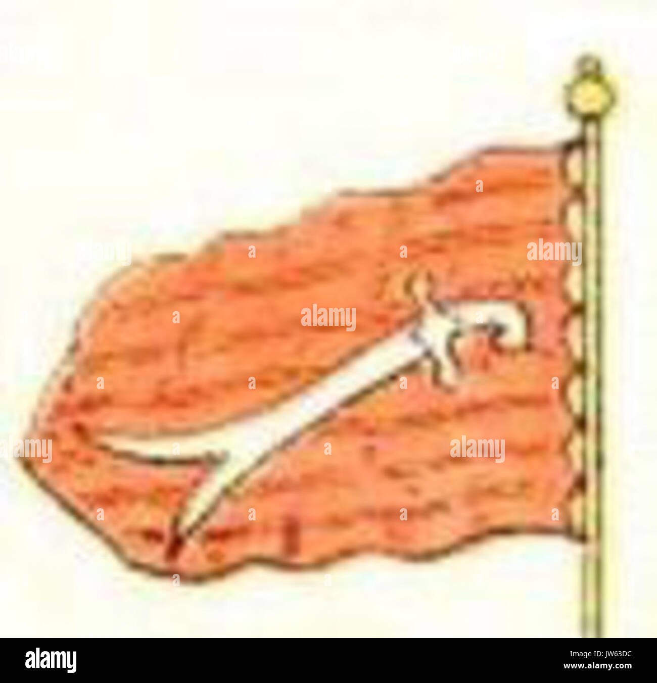 Ottoman military flag hi-res stock photography and images - Alamy