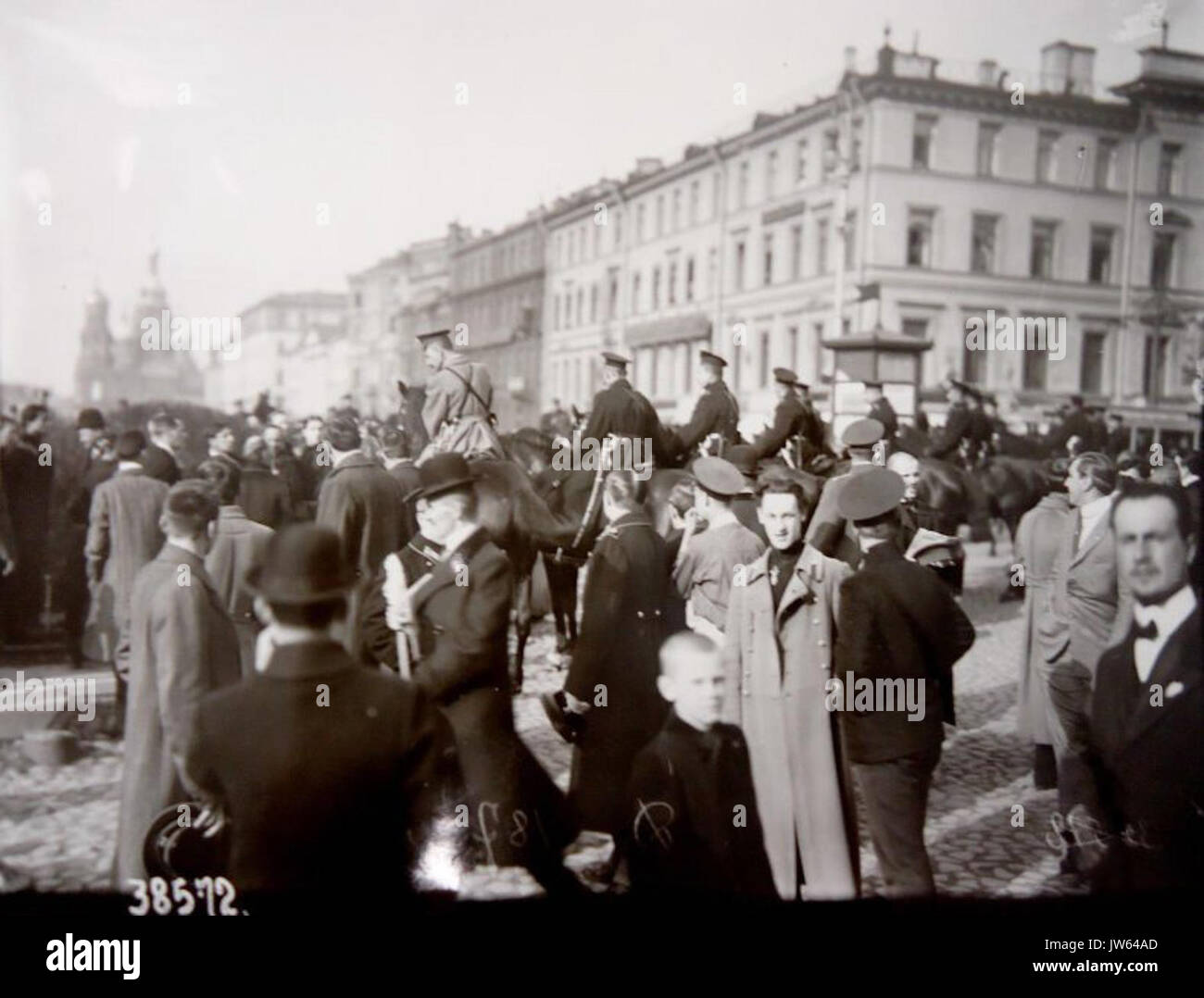 Slavic manifestation on the streets of St Petersburg Stock Photo - Alamy