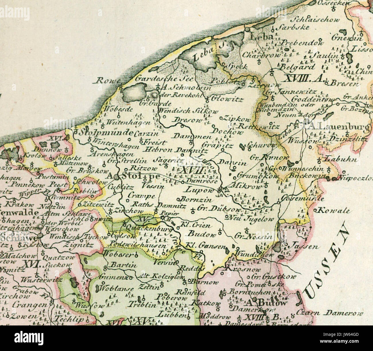 Stolp map hi-res stock photography and images - Alamy