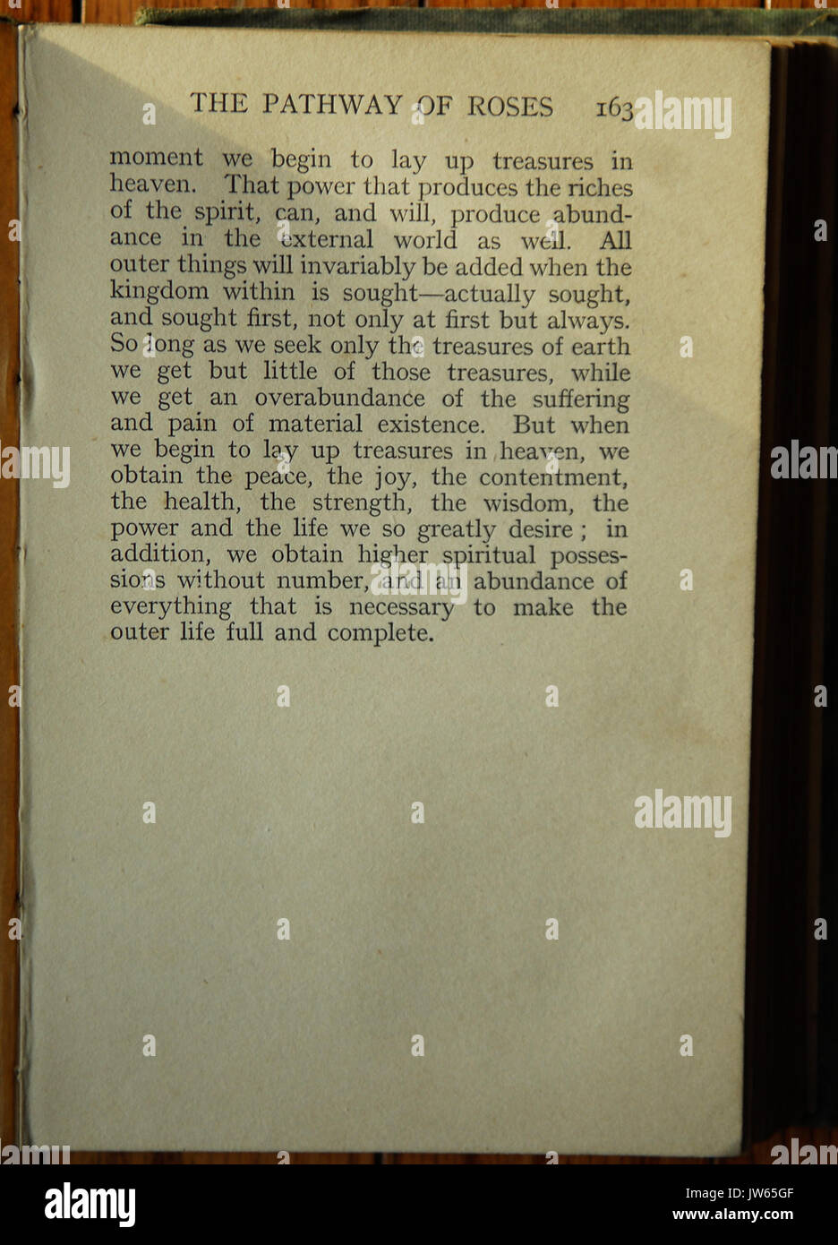 The Pathway of Roses, Larson (1913) image of page 163 Stock Photo - Alamy