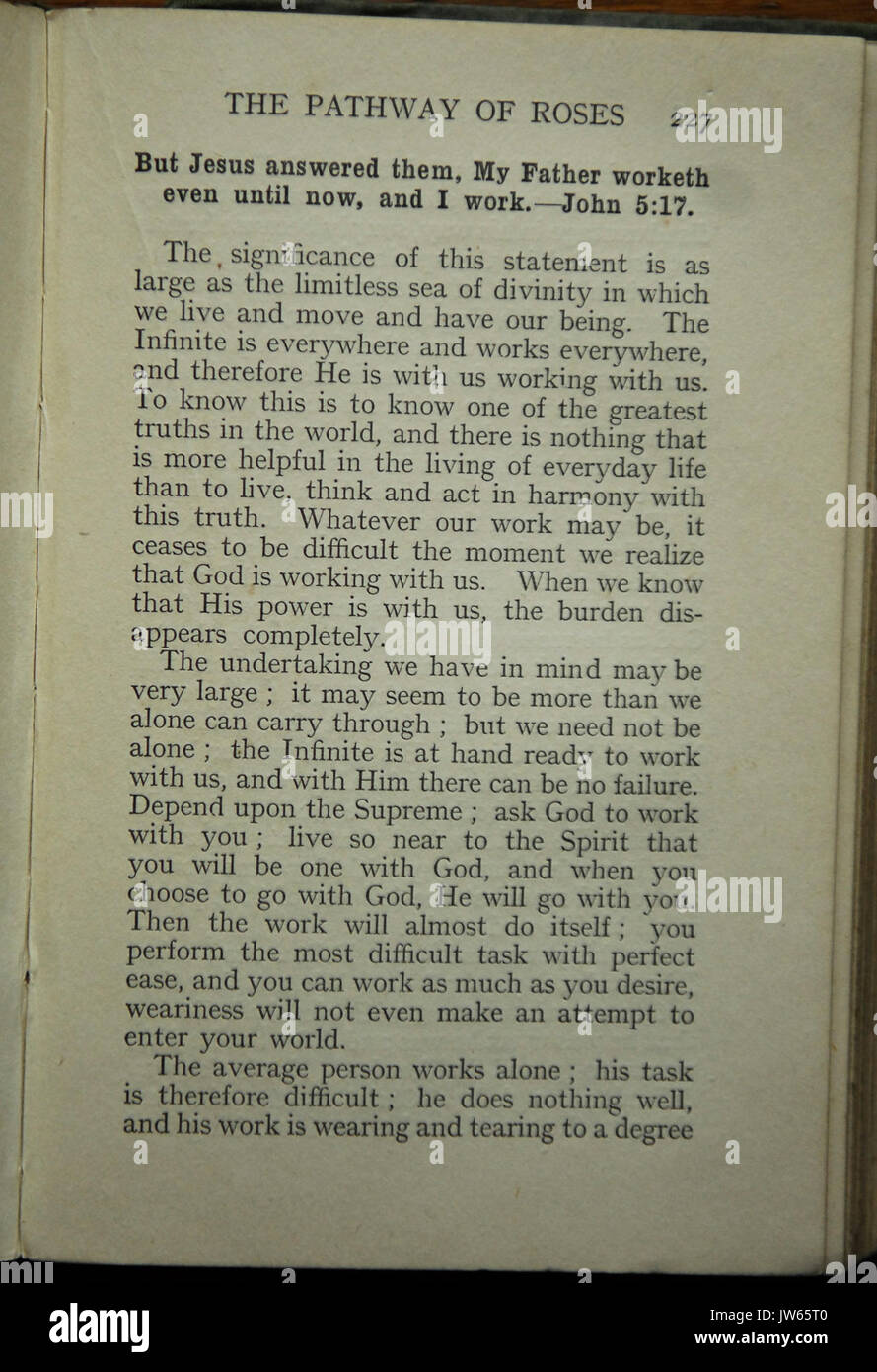 The Pathway of Roses, Larson (1913) image of page 227 Stock Photo - Alamy