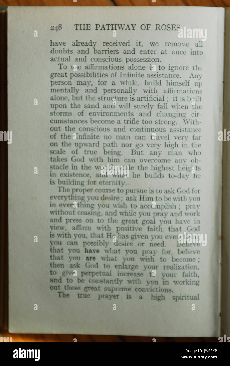 The Pathway of Roses, Larson (1913) image of page 248 Stock Photo - Alamy