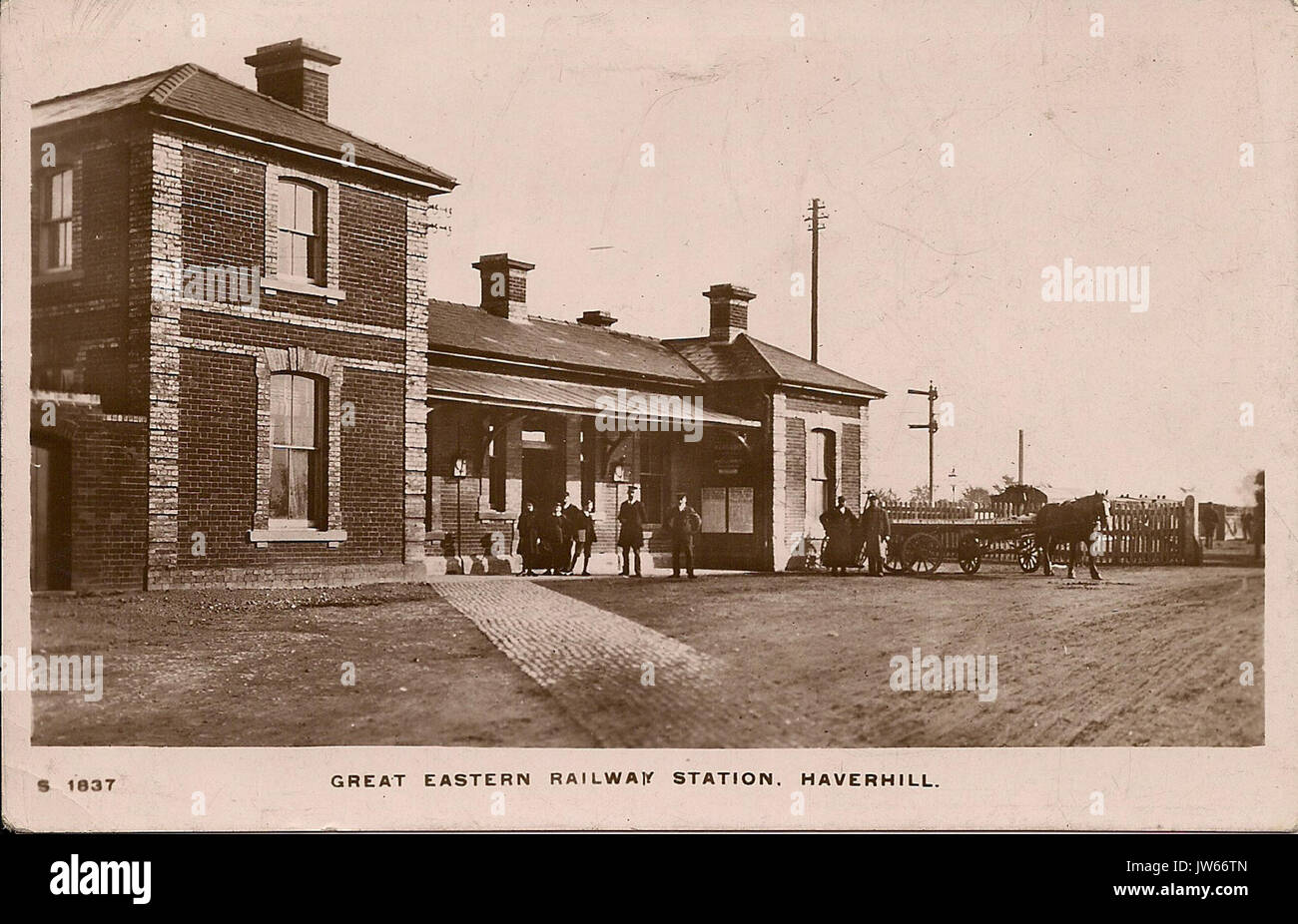 Haverhill railway station Stock Photo - Alamy