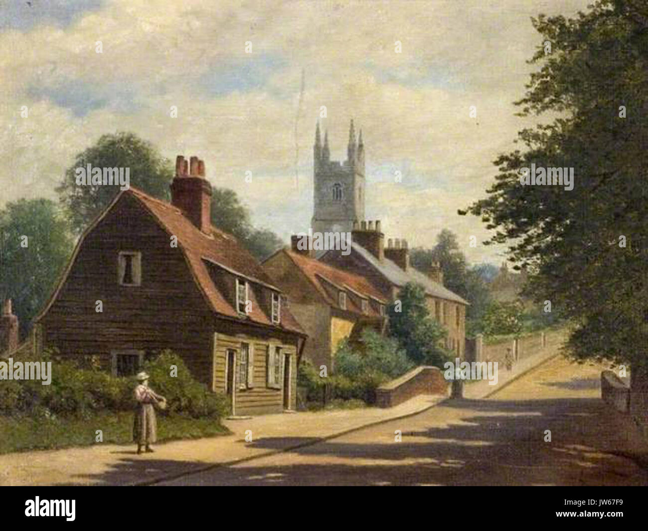 Prittlewell by Alfred Bennett Bamford Stock Photo - Alamy