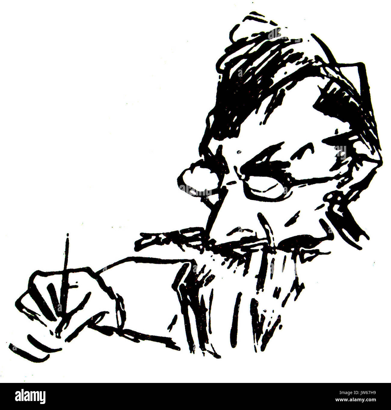 Contemporary figurative portrait Cut Out Stock Images & Pictures - Alamy