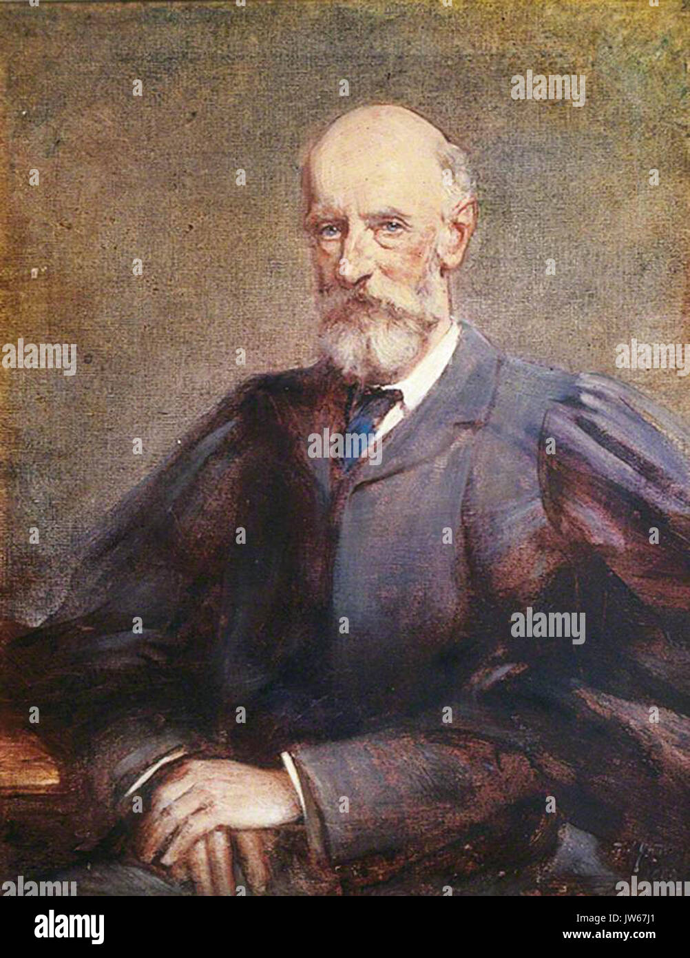 Louis Compton Miall painting Stock Photo - Alamy