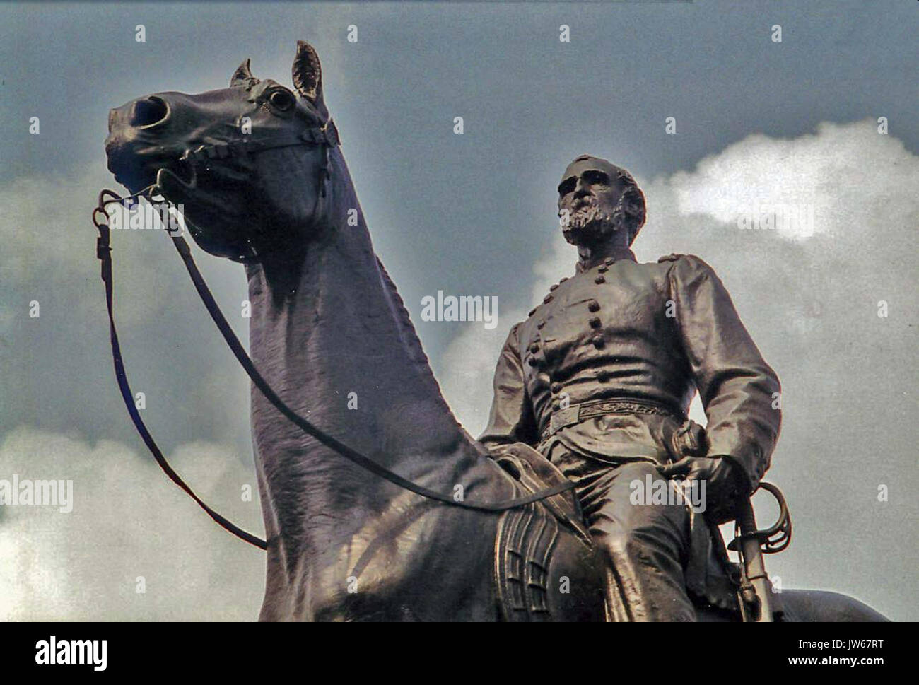 Statue of Gen Slocum at Gettysburg Stock Photo - Alamy