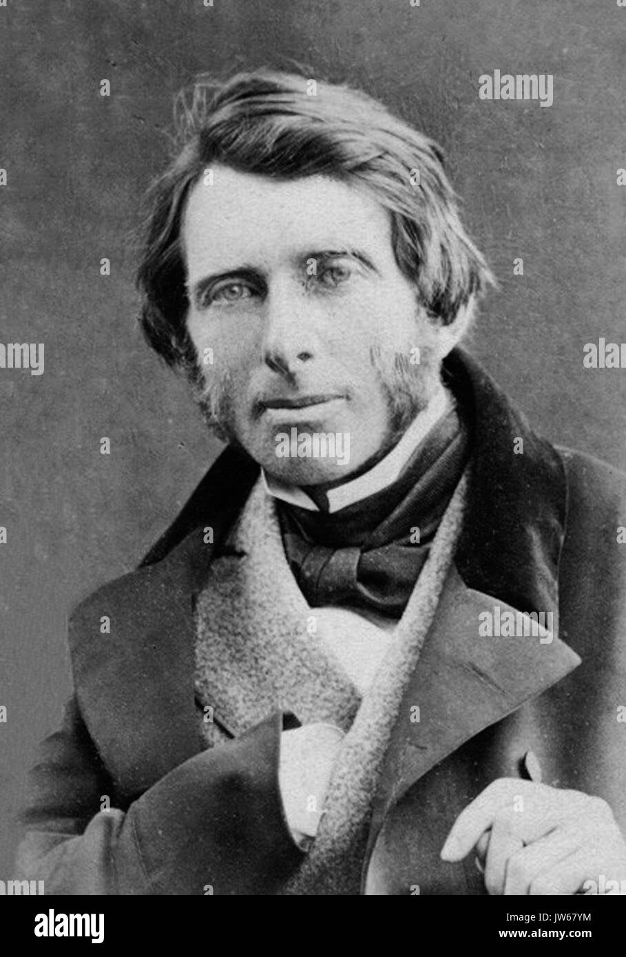 John ruskin painting Black and White Stock Photos & Images - Alamy