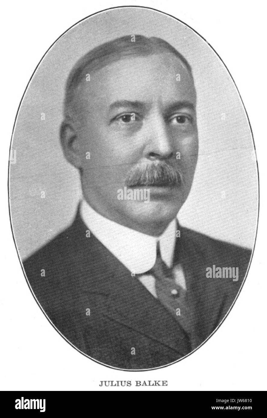 Balke, Julius Jr Portrait Stock Photo - Alamy