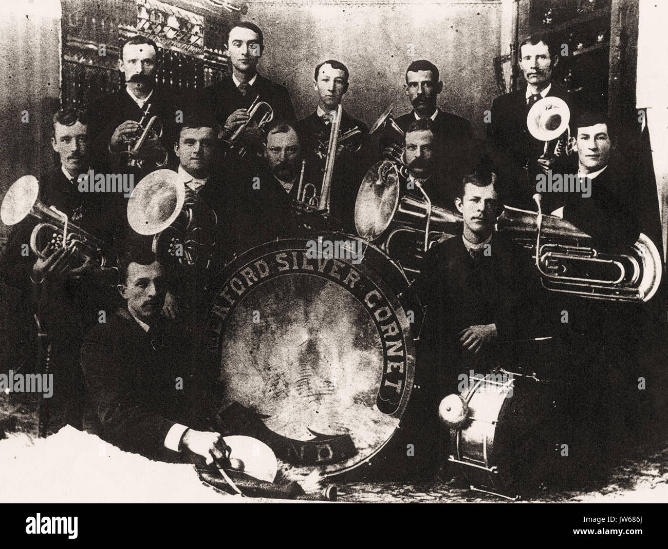 Cornet band hi-res stock photography and images - Alamy