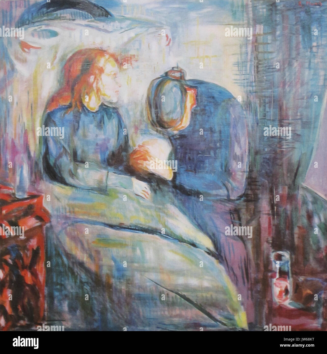 Artwork by edvard munch hi-res stock photography and images - Alamy