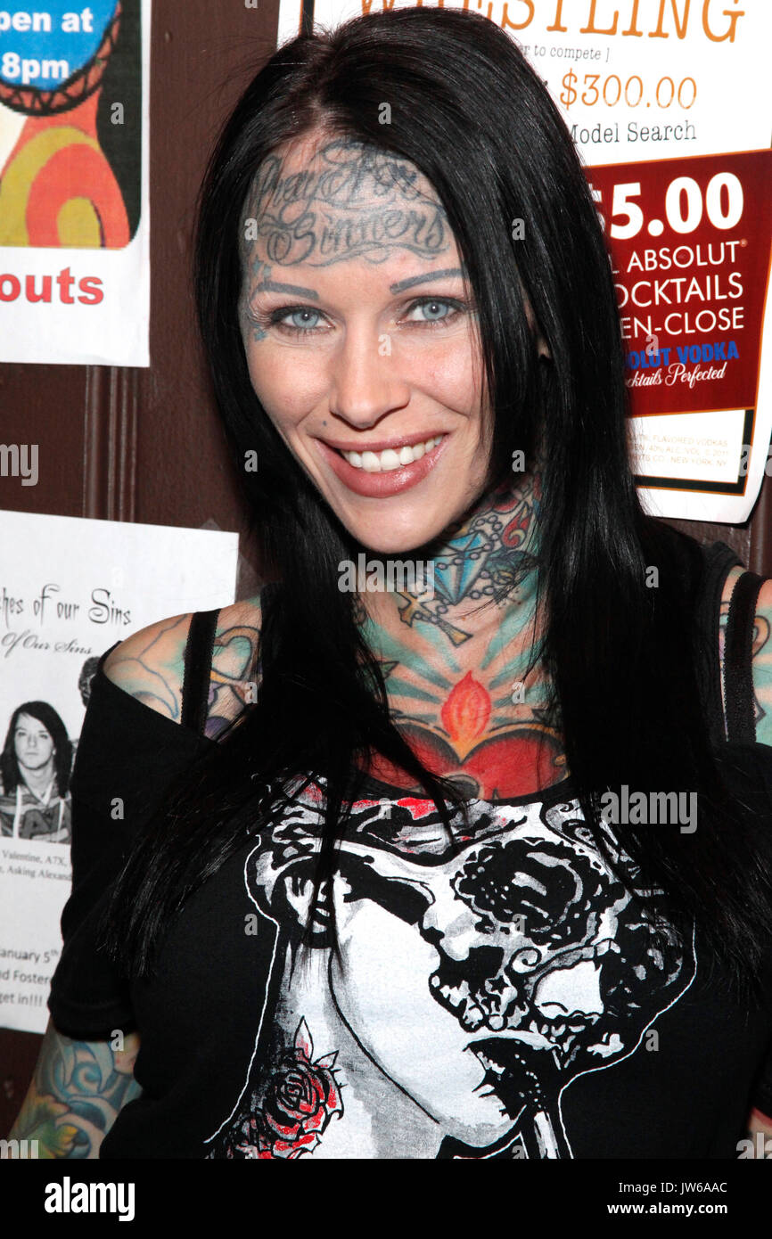 Michelle Bombshell McGee pictured at the Female Pillow Fighting ...