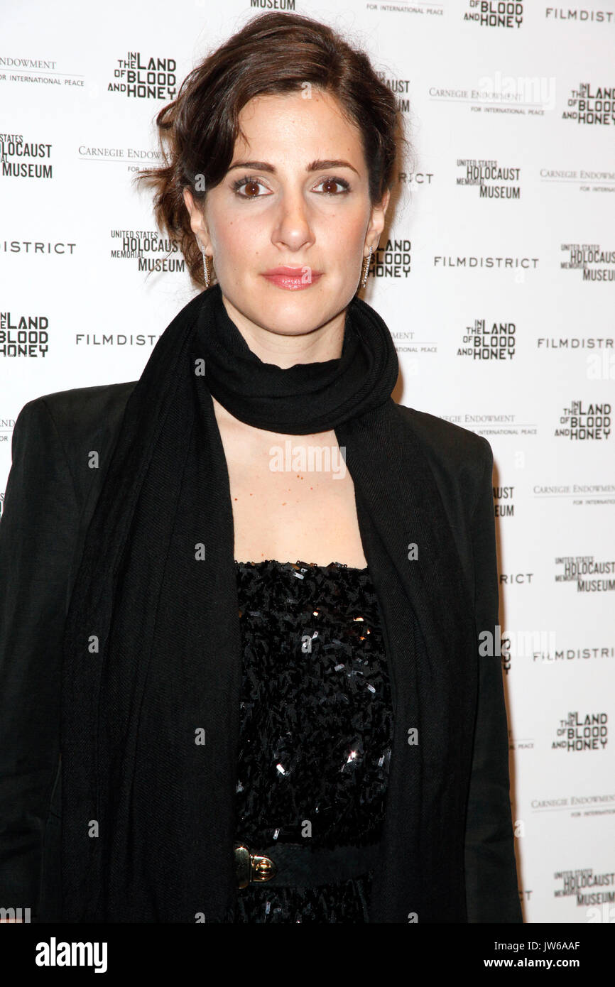 Actress Zana Marjanovic pictured at the In the Land of Blood and Honey ...