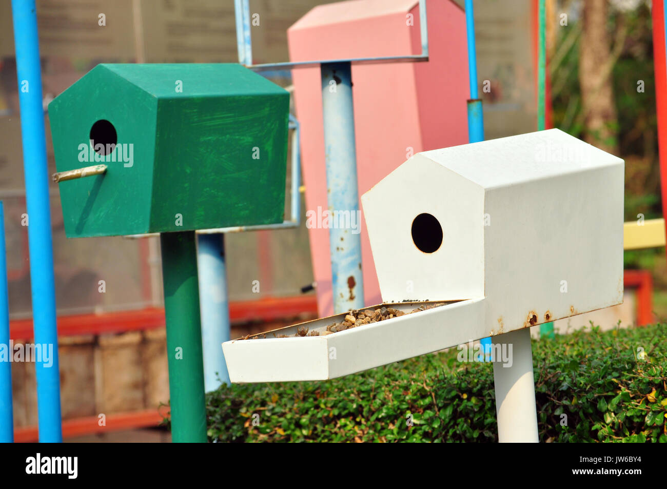 A nest box, also spelled nestbox is a man-made box provided for animals ...