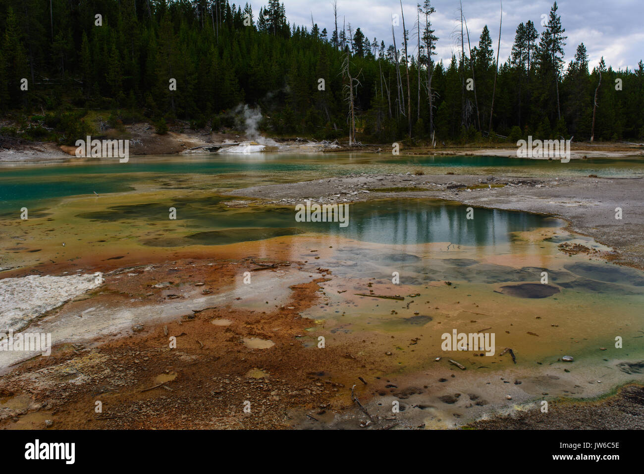 Yellowstone supervolcano eruption hi-res stock photography and images ...
