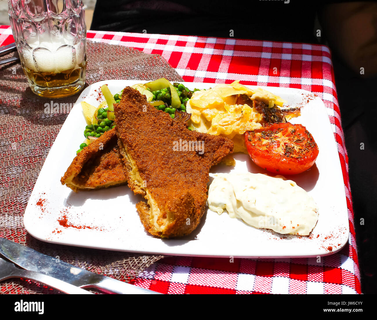 Tripe typical French food. On a rustic table Stock Photo - Alamy