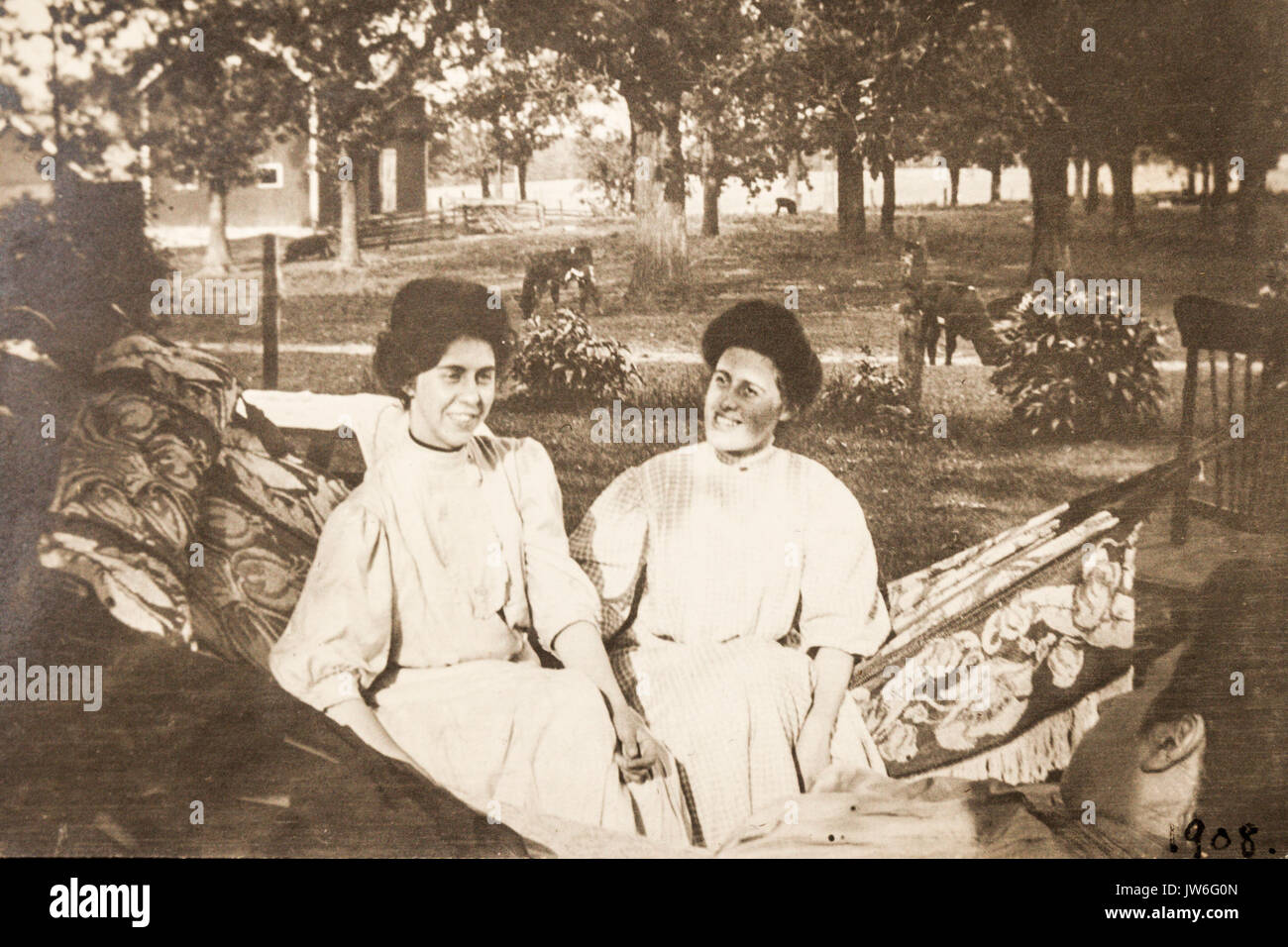 Old photo from 1907 to 1908 In the US state of Minnesota Stock Photo ...