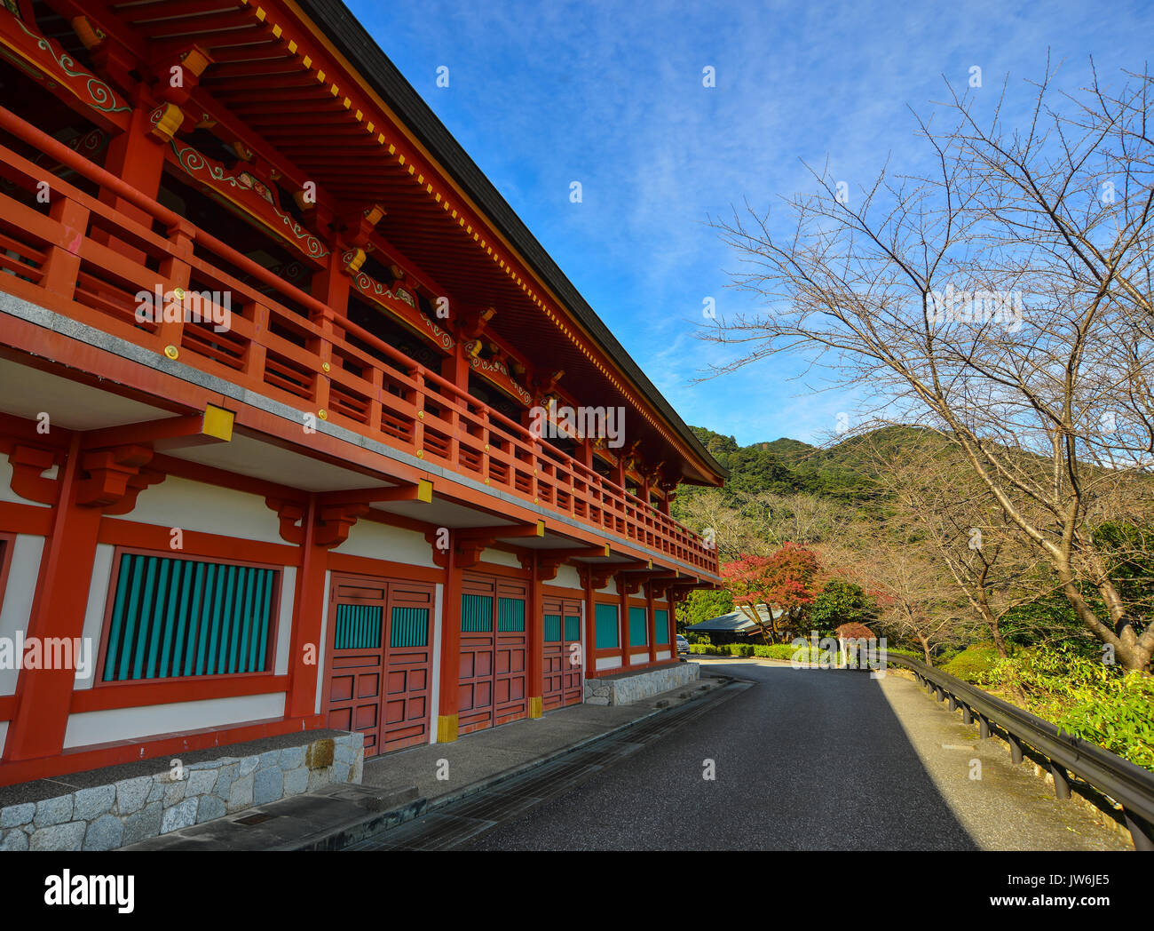 Details of Ancient Seigantoji Temple in Nachi, Japan. Seiganto-ji ...