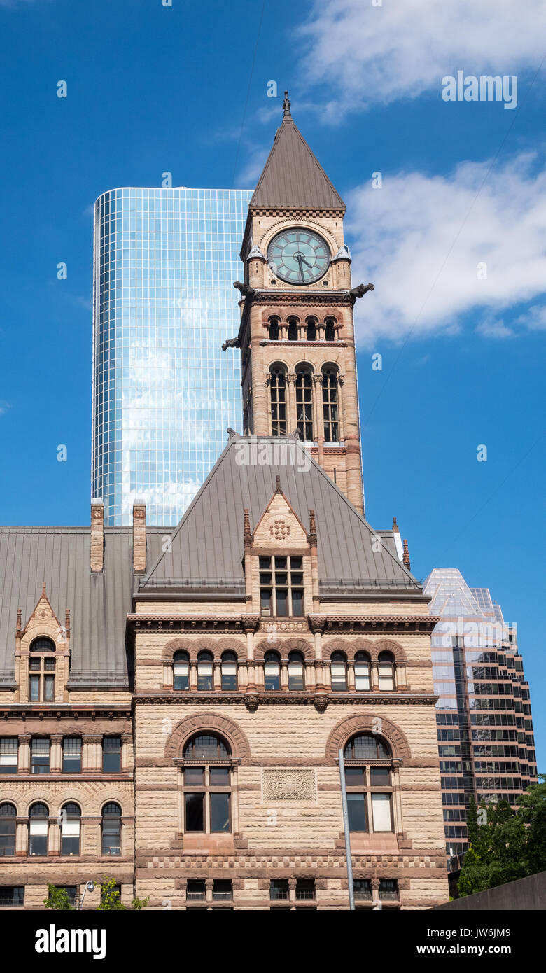 Building and skyline of Toronto in Ontario in Canada Stock Photo - Alamy
