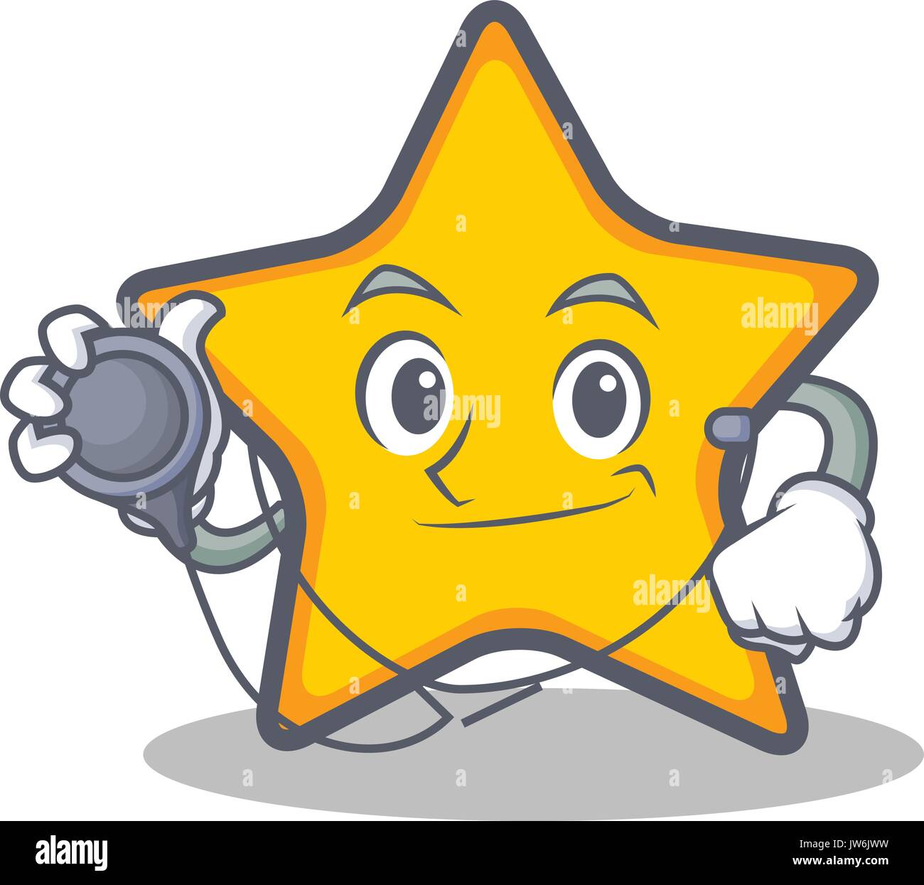 Doctor star character cartoon style Stock Vector Image & Art - Alamy