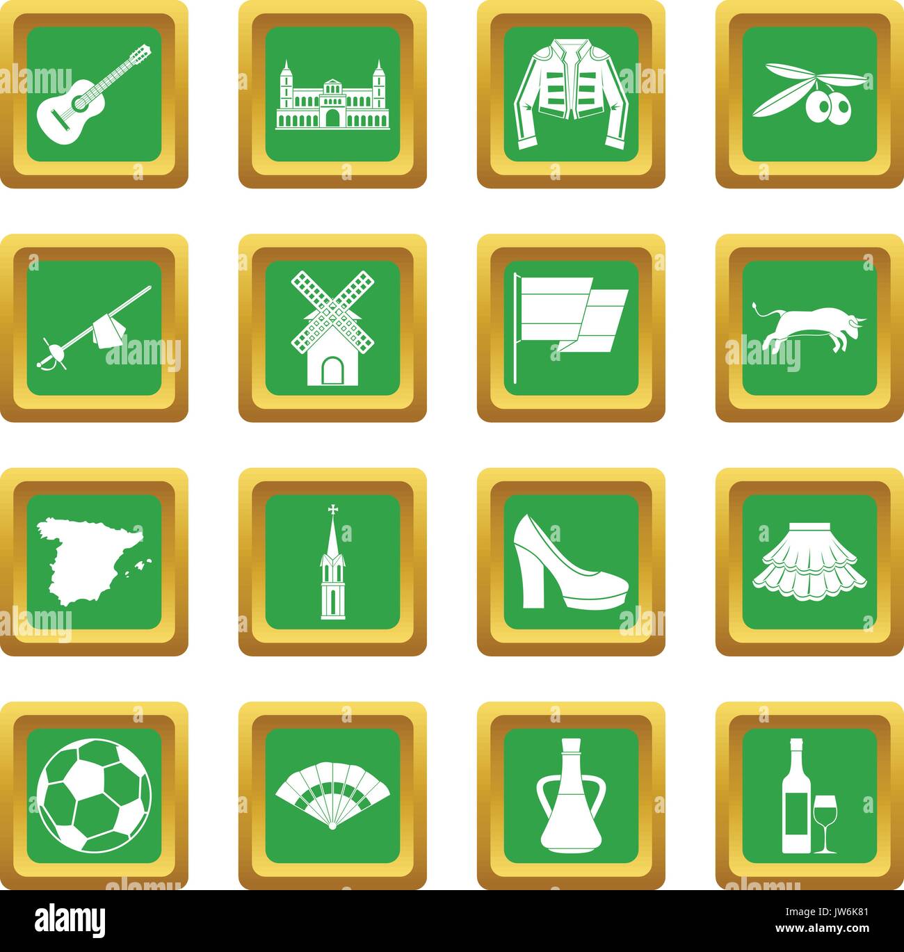 Olive oil pitcher green Stock Vector Images - Alamy