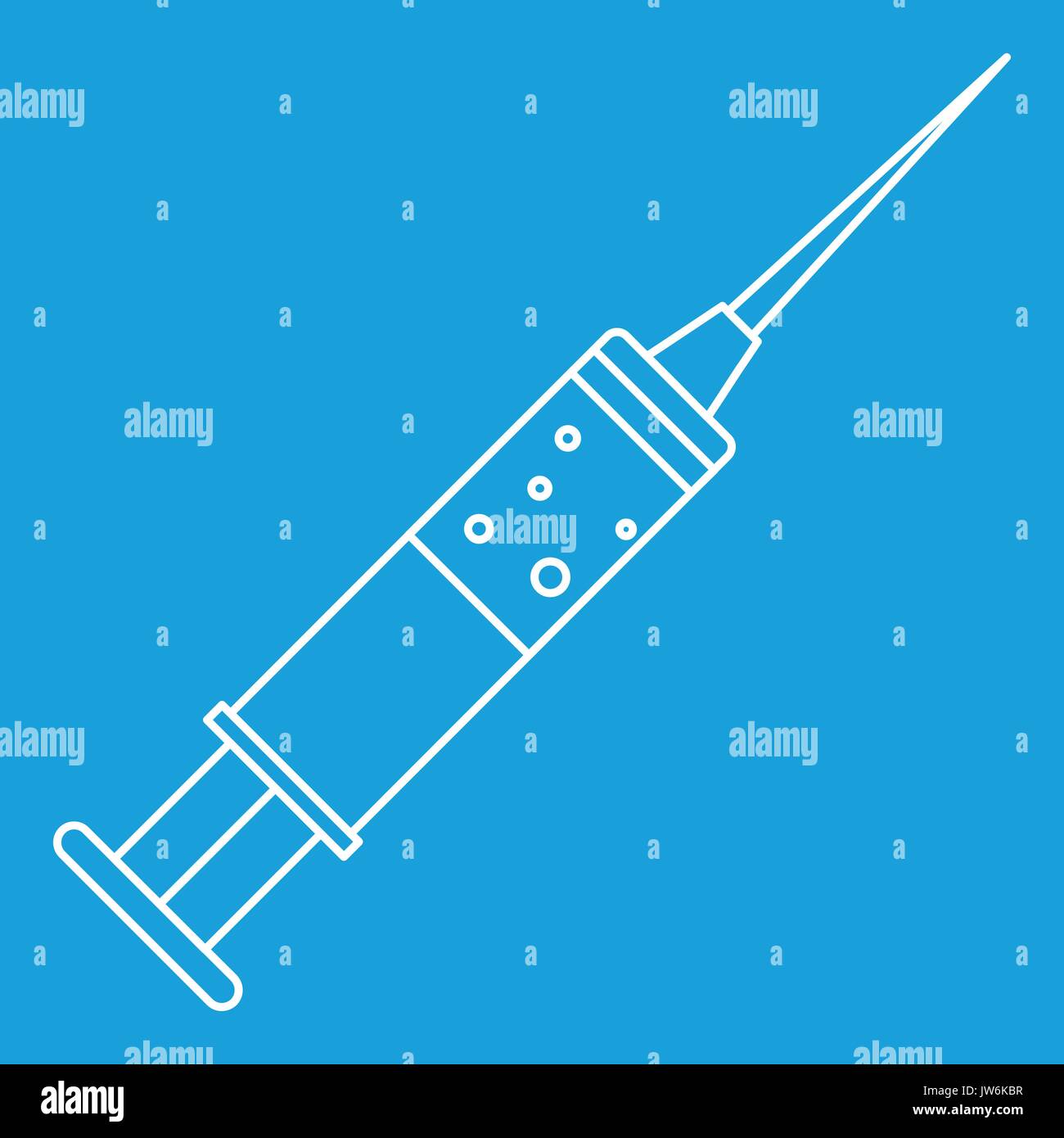 Syringe icon, outline style Stock Vector Image & Art - Alamy