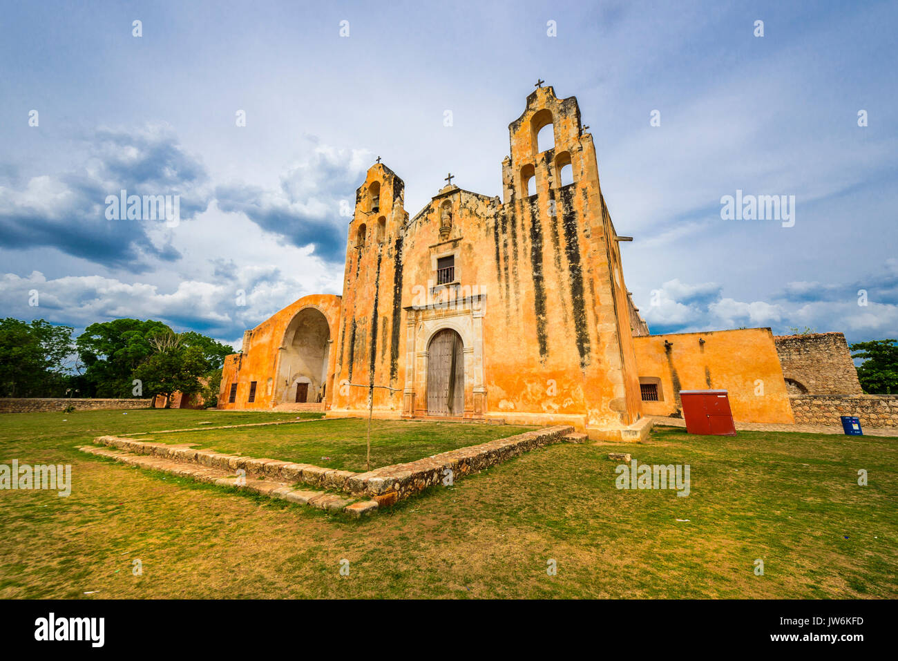 Route of the convents: Mani, Yucatan (Mexico Stock Photo - Alamy