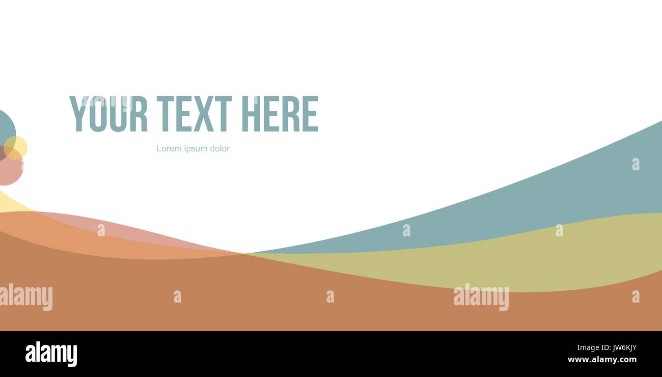 Abstract header website simple beauty design Stock Vector Image & Art ...