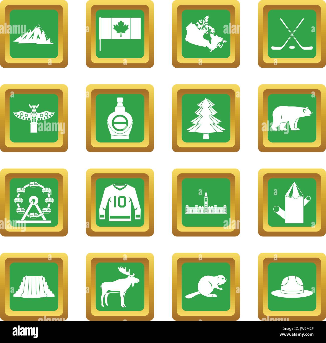 Green building canada Stock Vector Images - Alamy