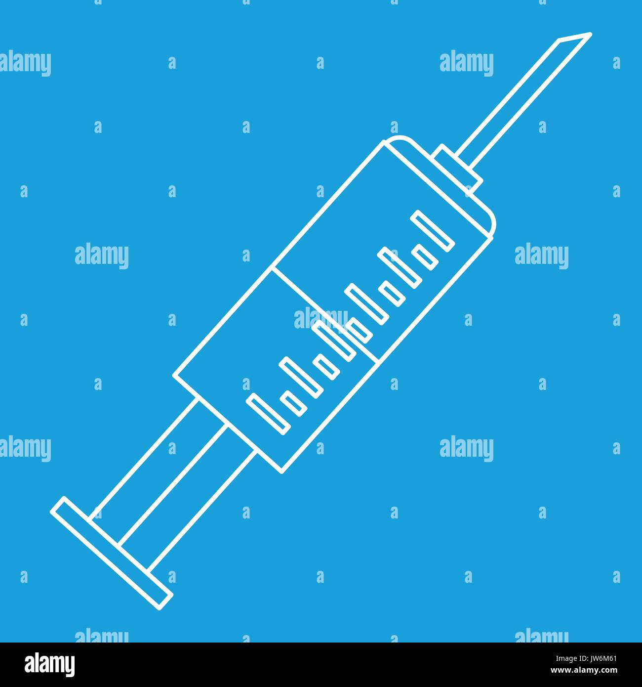 Injection symbol icon, outline style Stock Vector Image & Art - Alamy