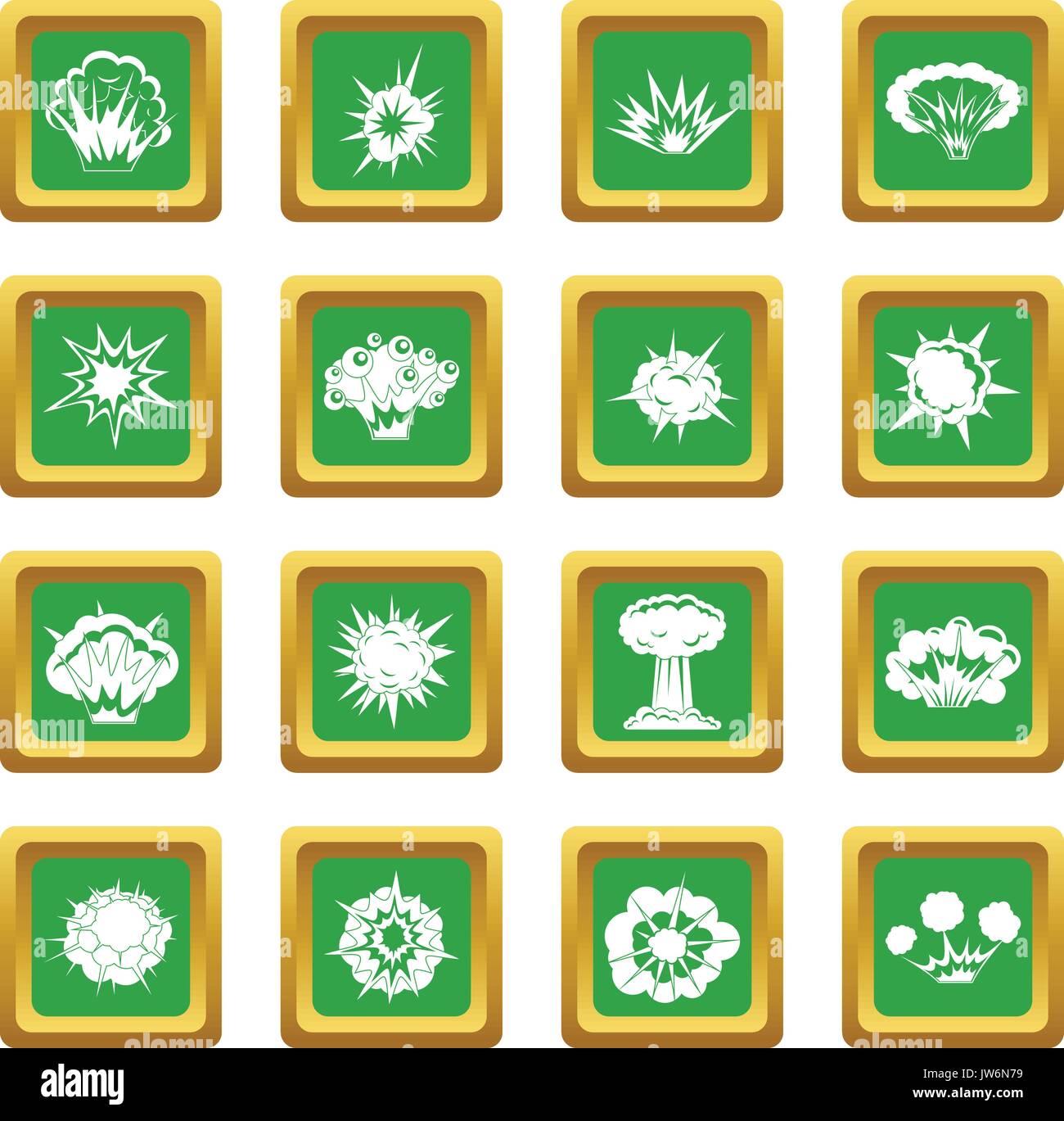 Cloud green yellow smoke Stock Vector Images - Alamy