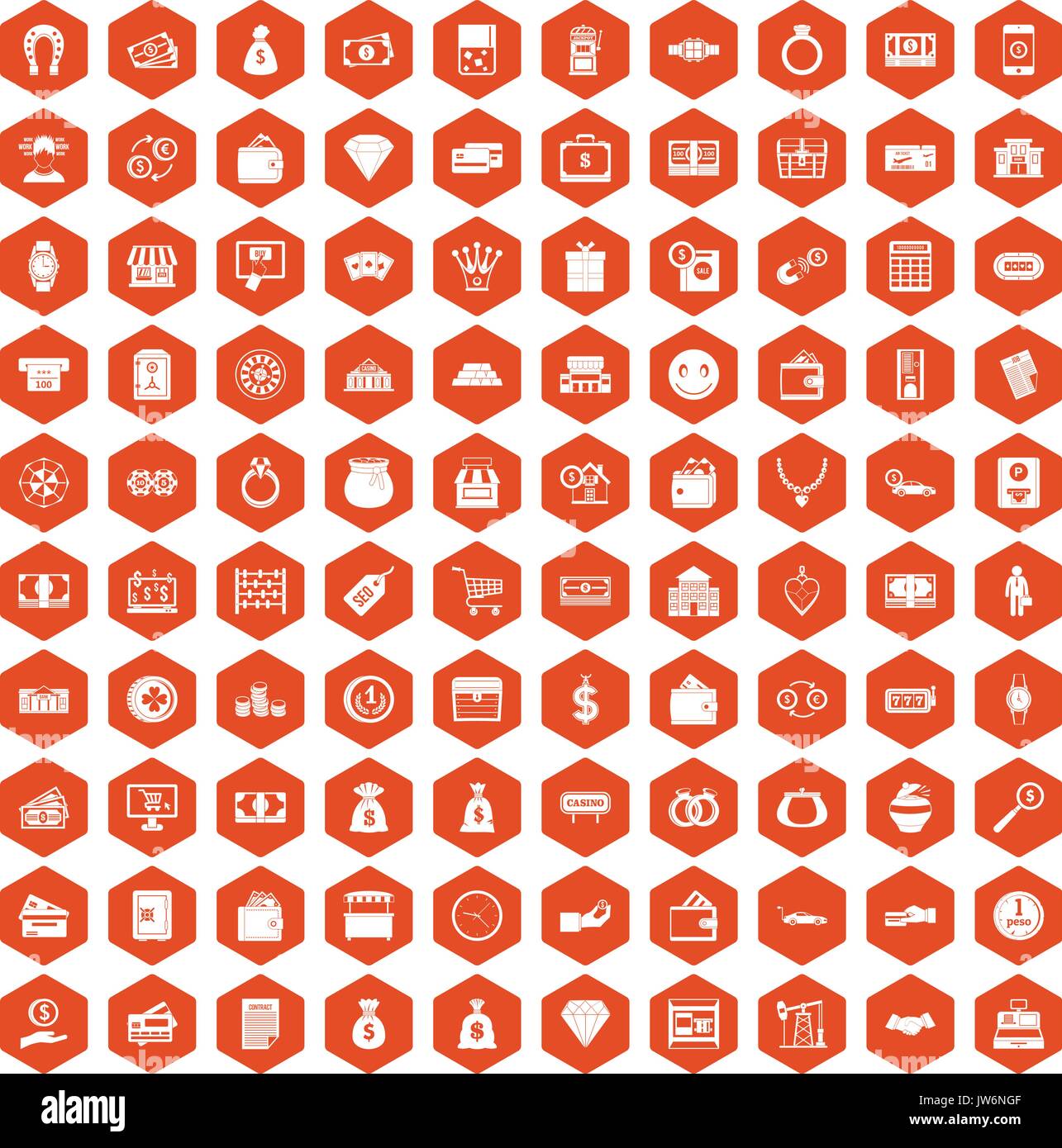 Orange bills Stock Vector Images - Alamy