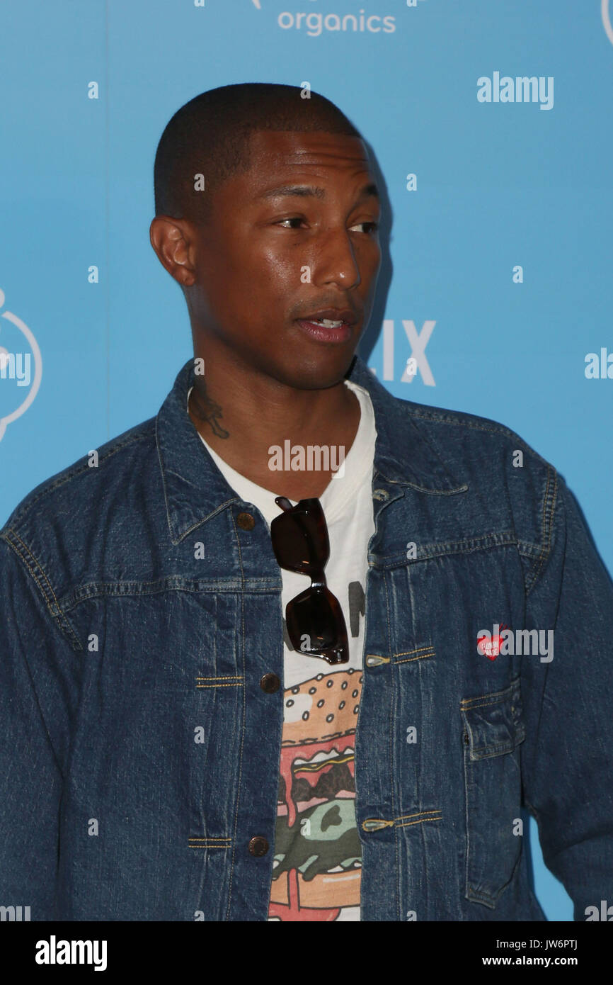 Los Angeles, CA, USA. 10th Aug, 2017. LOS ANGELES - AUG 10: Pharrell ...