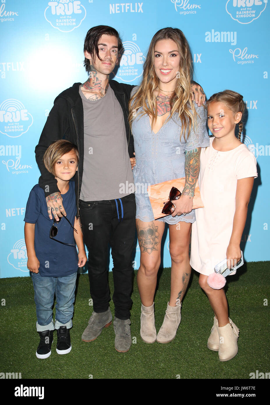 Los Angeles, Ca, USA. 10th Aug, 2017. Casey Loza, Kyle Loza, at the ...