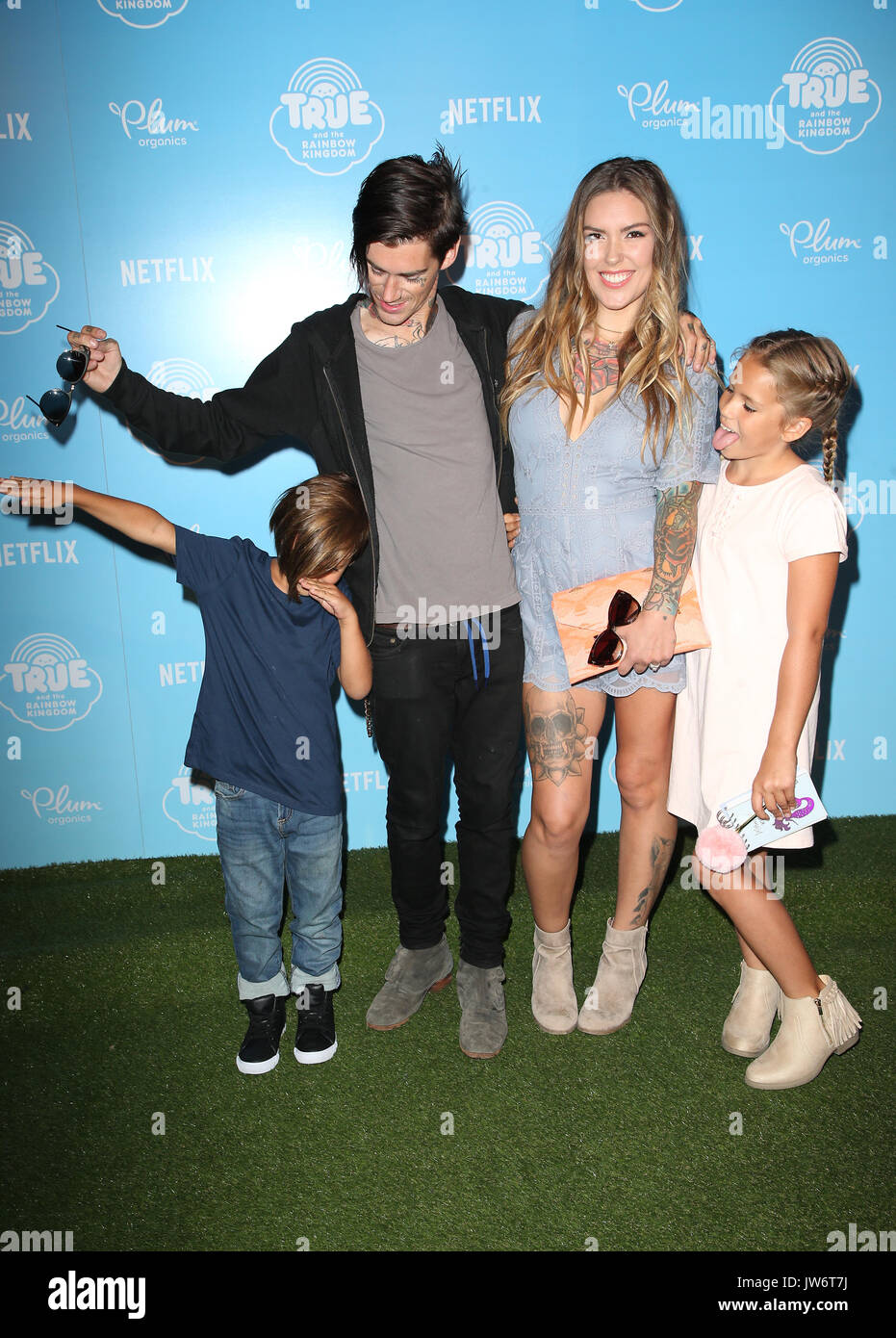 Los Angeles, Ca, USA. 10th Aug, 2017. Casey Loza, Kyle Loza, at the ...