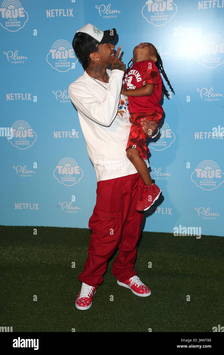 Los Angeles, Ca, USA. 10th Aug, 2017. Tyga, King Cairo Stevenson, at ...