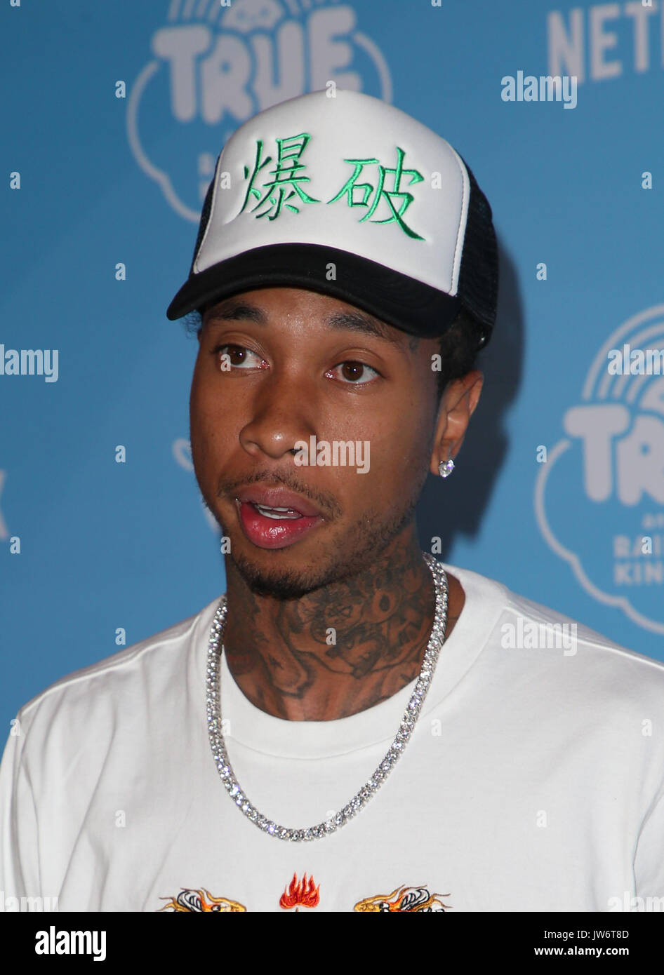 Los Angeles, Ca, USA. 10th Aug, 2017. Tyga, at the Netflix Series ...
