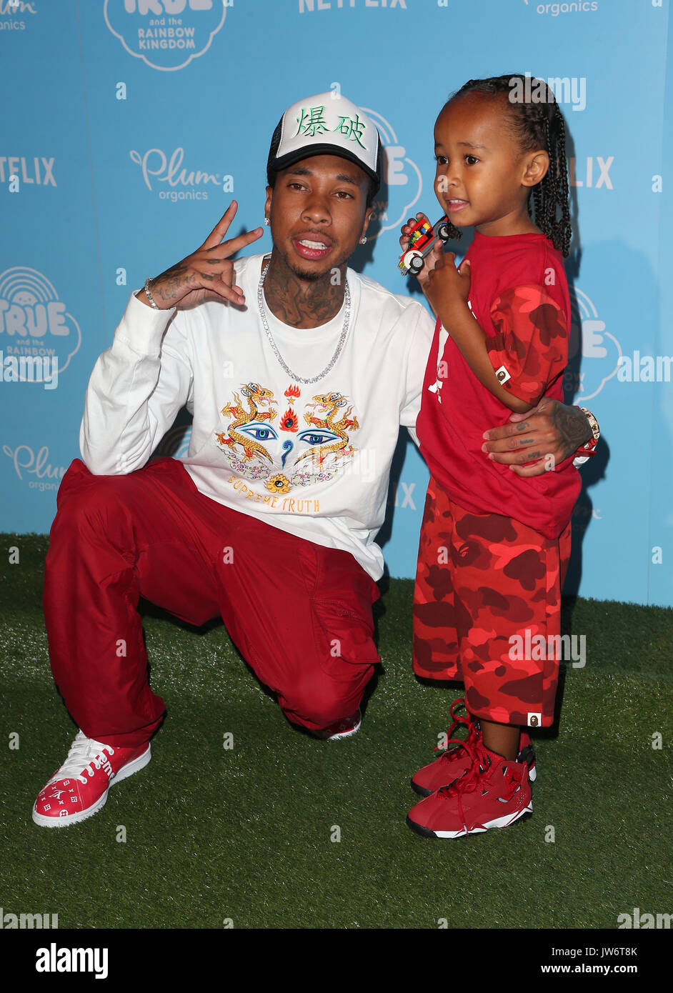 Los Angeles, Ca, USA. 10th Aug, 2017. Tyga, King Cairo Stevenson, at ...