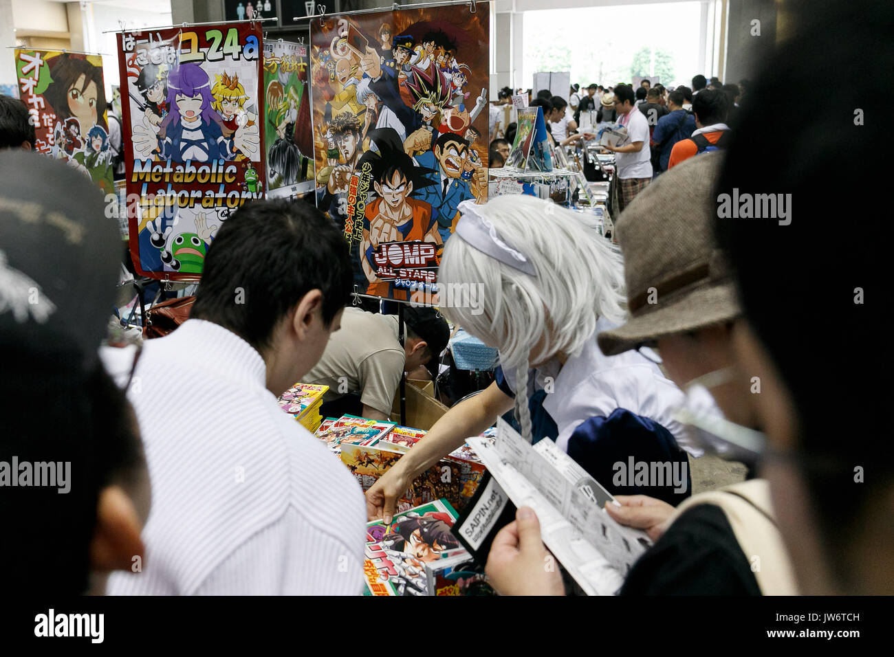 Tokyo, Japan. 11th August, 2017. Anime fans and cosplayers gather on ...