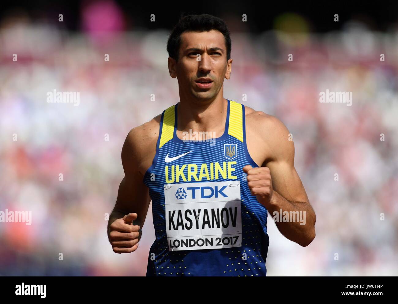 London, UK. 11th Aug, 2017. Oleksiy KASYANOV (UKR) in the mens ...