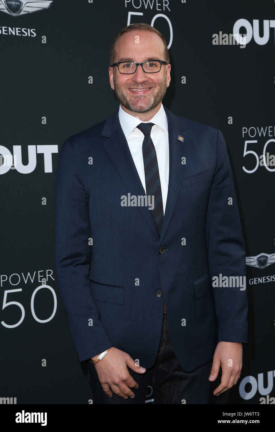 Hollywood, Ca. 10th Aug, 2017. Chad Griffin, at OUT Magazine's ...