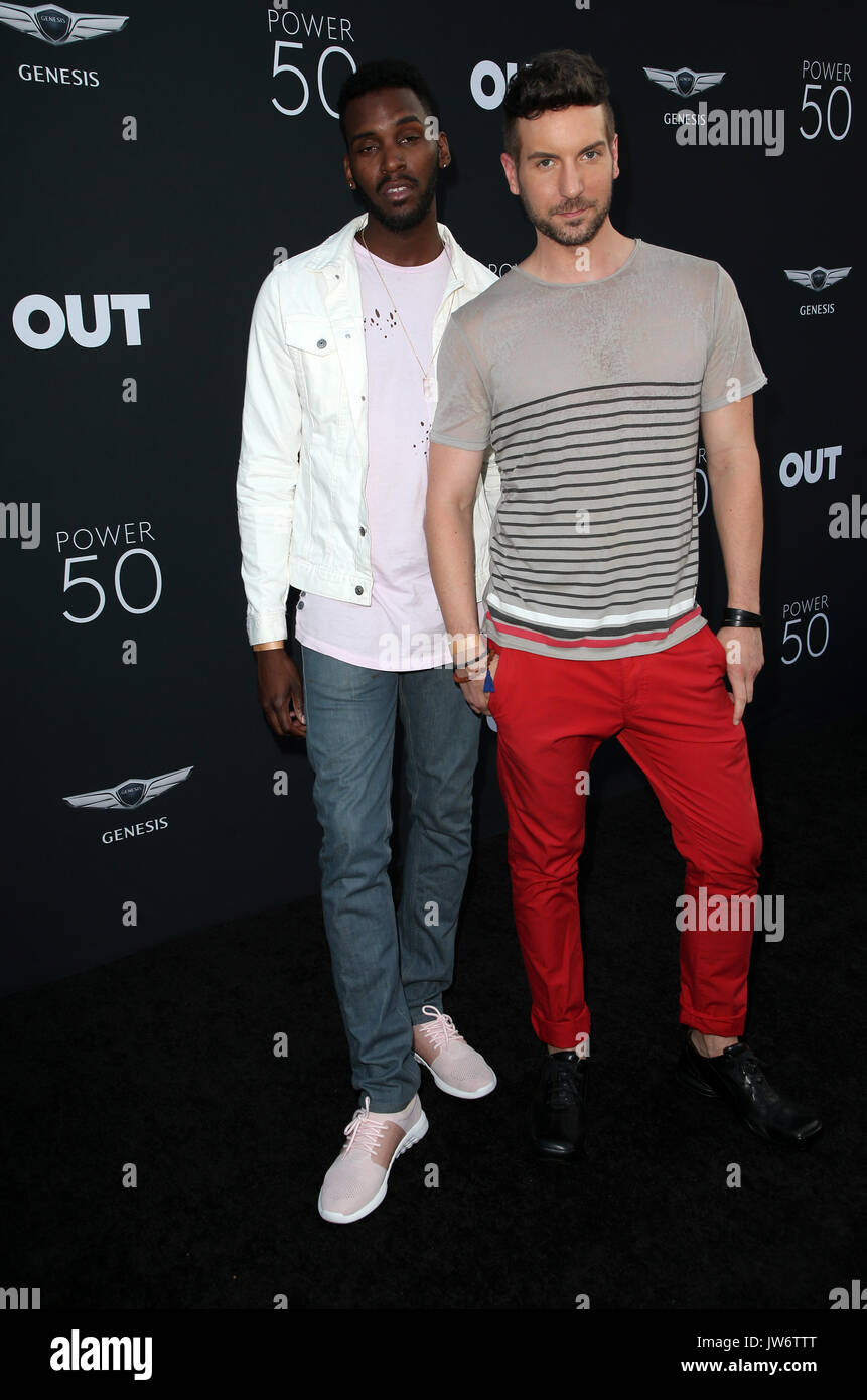 Hollywood, Ca. 10th Aug, 2017. Wes Ferguson, at OUT Magazine's ...